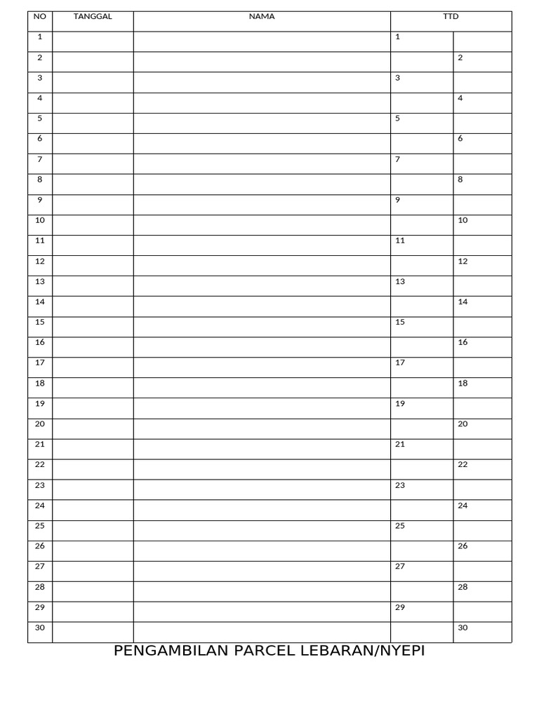 List Parcel | PDF