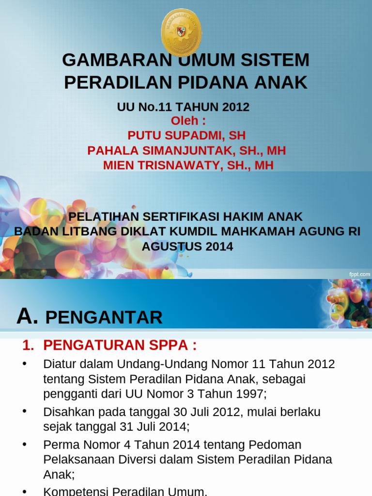 Gambaran Umum SPPA Angk II ...... | PDF