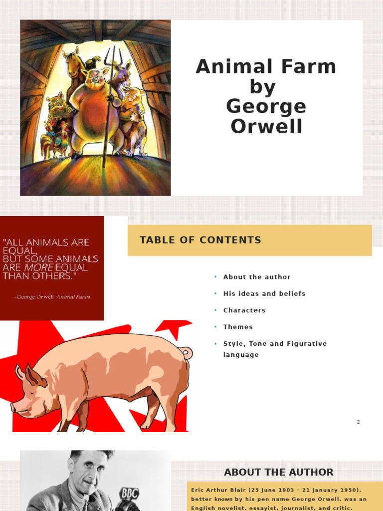 Analysis of Characters and Themes in Animal Farm | PDF