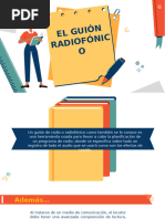 Ejemplo Esquema Guion Radial | PDF | Radiodifusión