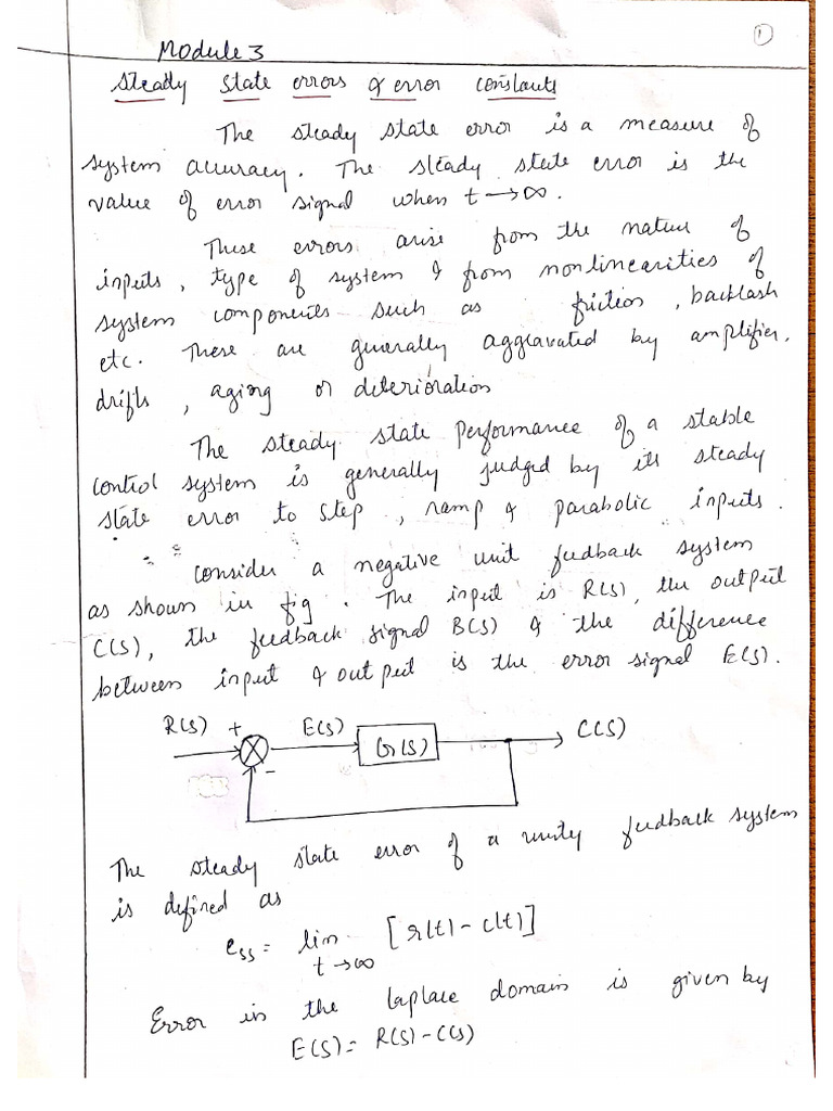 Control Systems Module 3 - Part2 | PDF