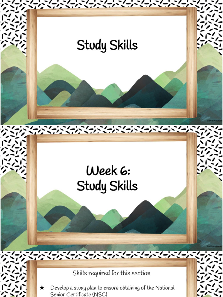 Effective Study Skills and Strategies | PDF | Learning Styles | Study ...