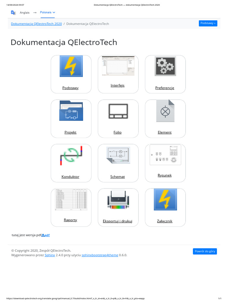 Dokumentacja QElectroTech - Dokumentacja QElectroTech 2020 | PDF