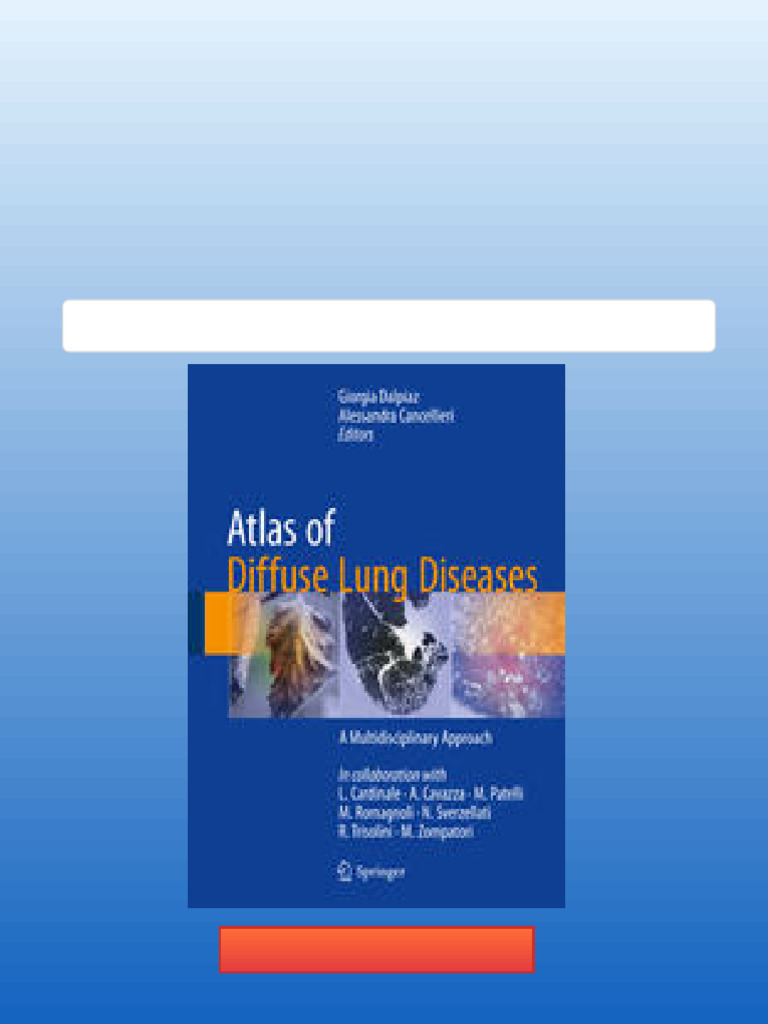 Atlas of Diffuse Lung Diseases A Multidisciplinary Approach 1st Edition ...