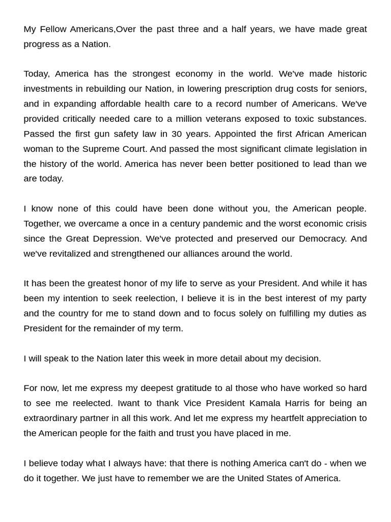 Reflections on American Progress | PDF