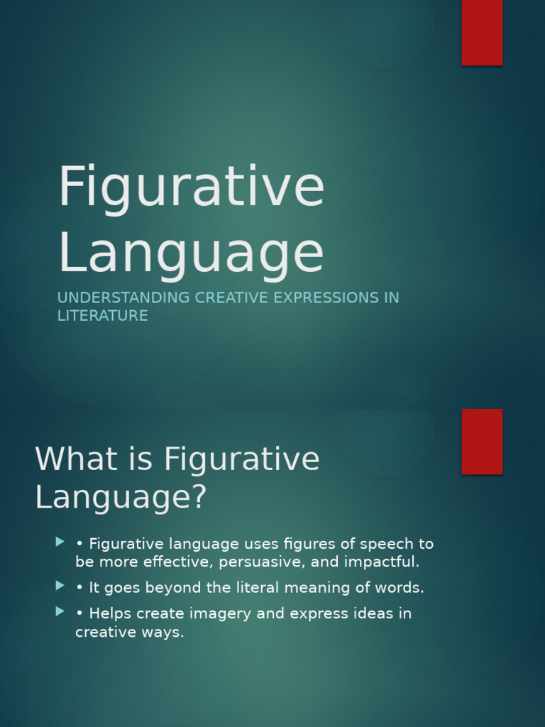 Figurative Language Presentation | PDF