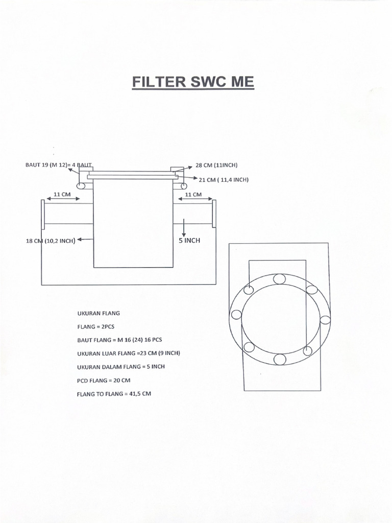 Ukuran Filter Ae Me | PDF
