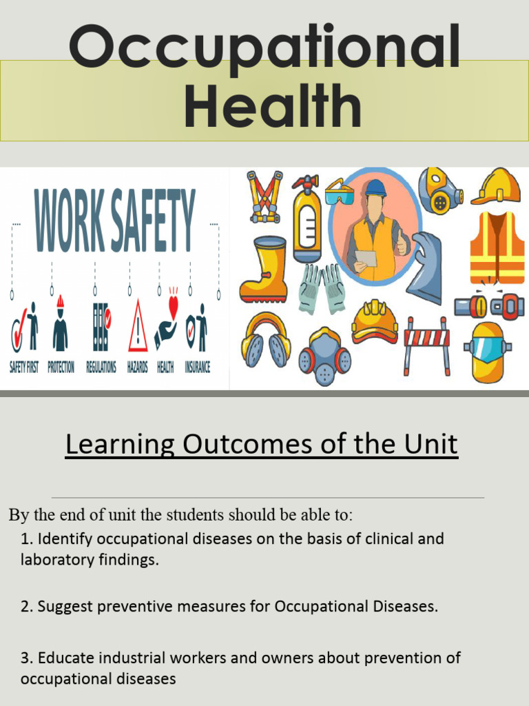 Nursing Management of Occupational Health | PDF | Occupational Safety ...