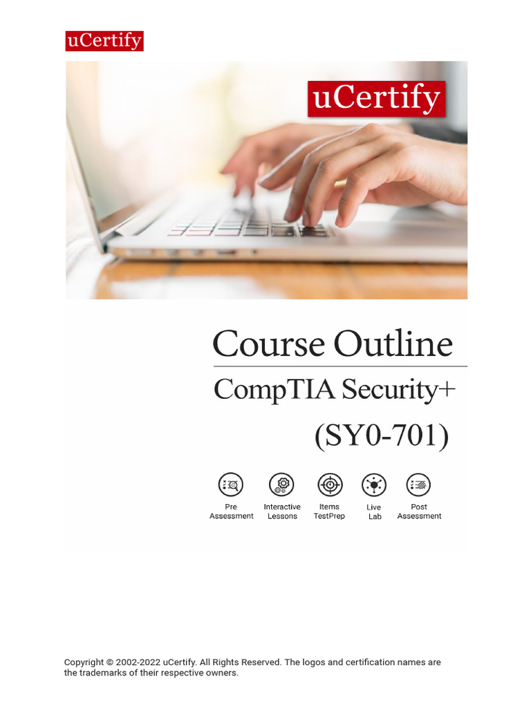 CompTIA Security+ SY0-701 Course Outline | PDF | Computer Network ...