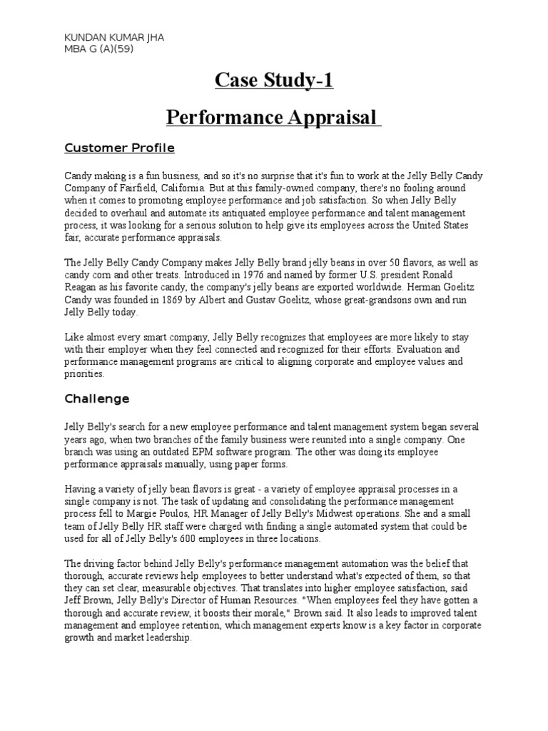 Case Study HR | PDF | Business | Employee