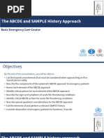 ABCDE Assessment Note | PDF | Heart | Heart Failure