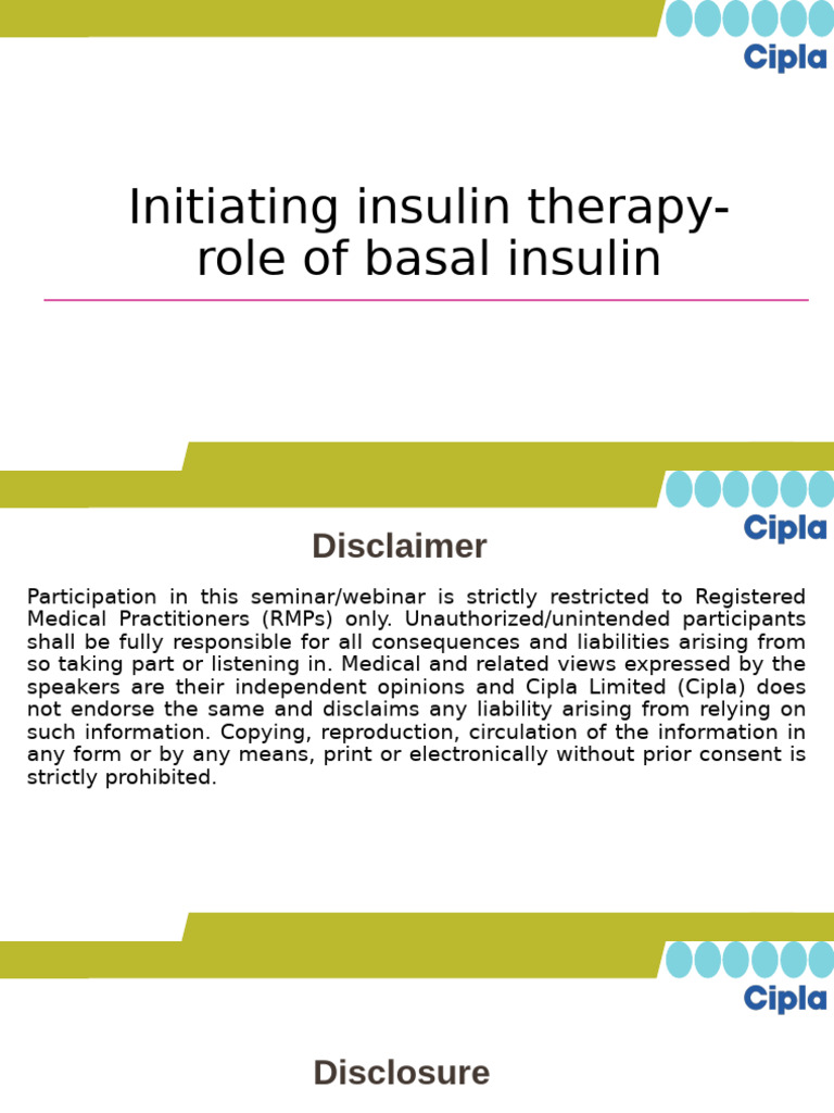 Insulin Dosing Guidelines for T2DM | PDF | Diabetes | Insulin
