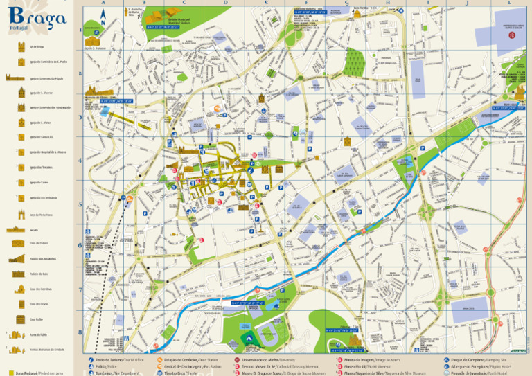 Mapa de Braga | PDF