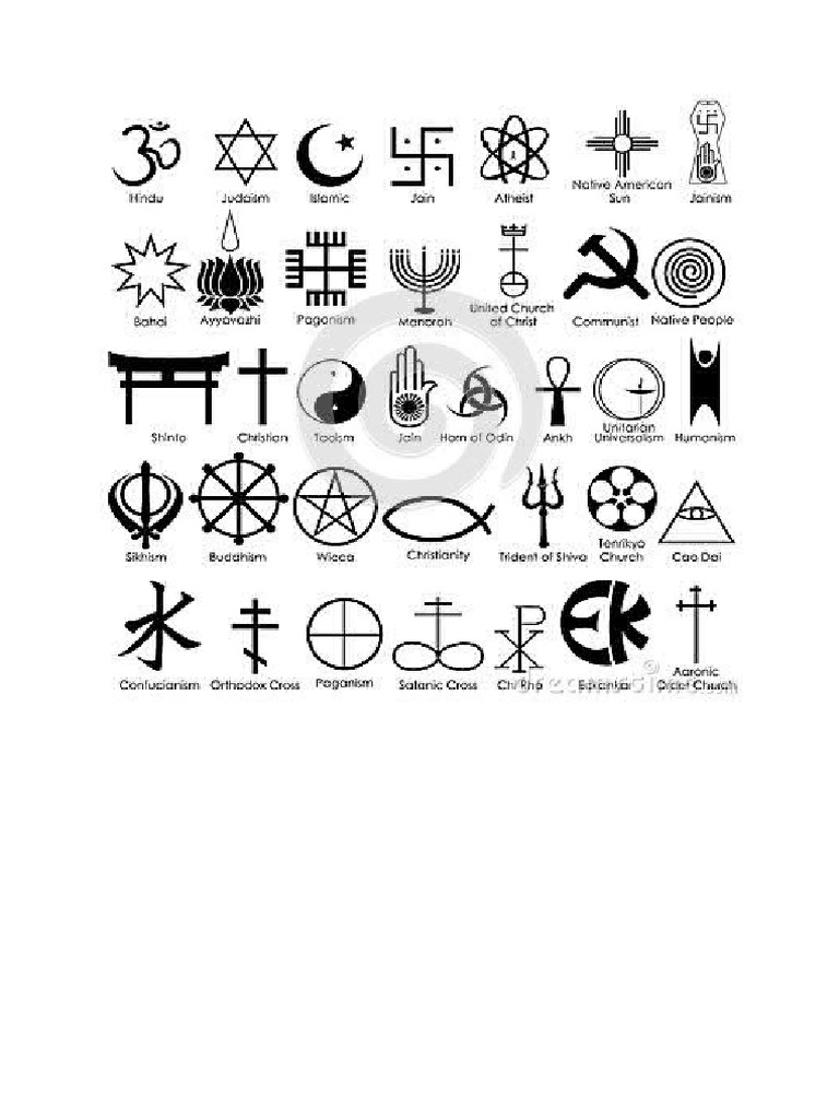 Symbolen Van Alle Godsdiensten | PDF
