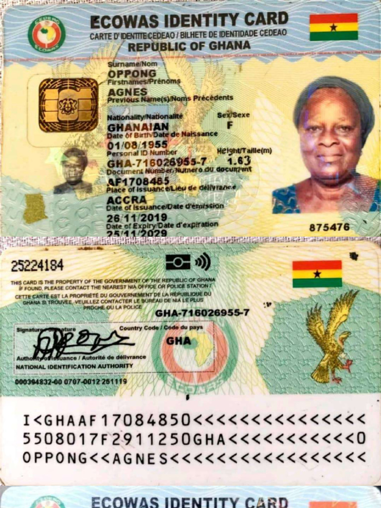 Econest Ghana ID Cards | PDF