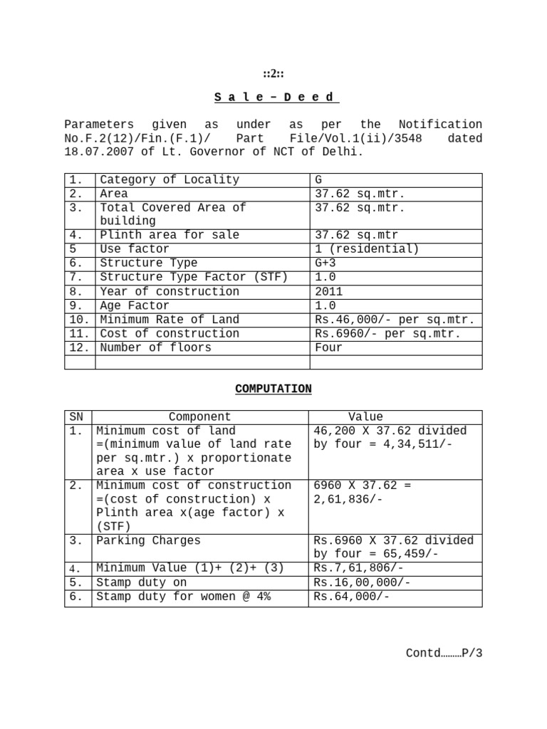 Revised Draft Deed 2 | PDF | Mortgage Law | Property