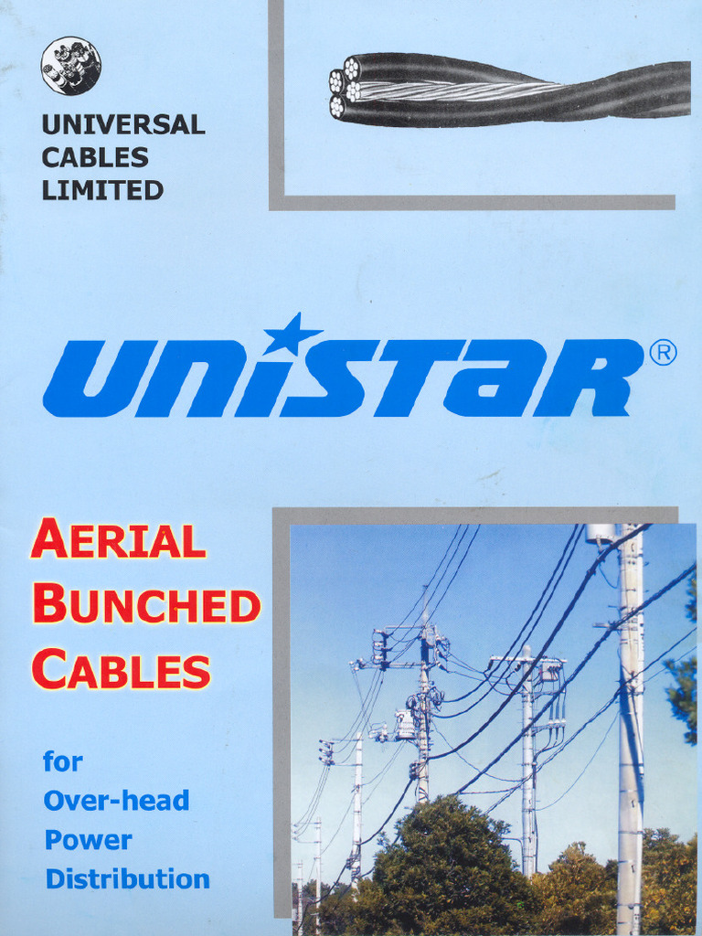 Aerial Bunched Conductor Overview | PDF | Insulator (Electricity ...