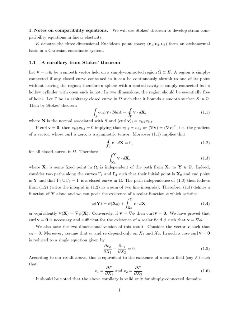 Compatibility | PDF | Field (Mathematics) | Gradient