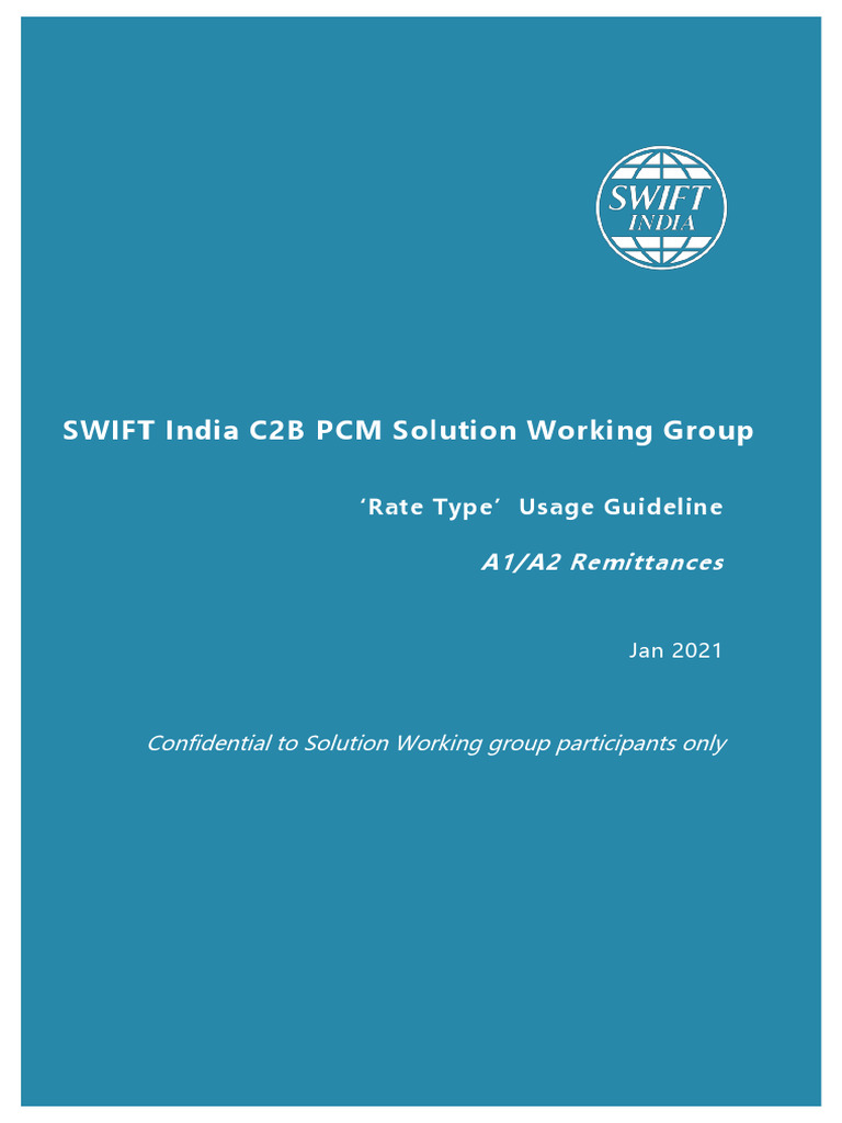 Rate Type Usage Guidelines - 202101 | PDF