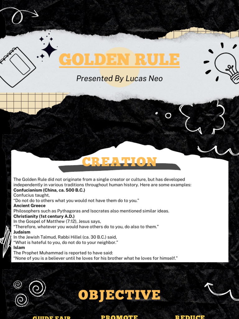 Confucius and the Golden Rule Explained | PDF