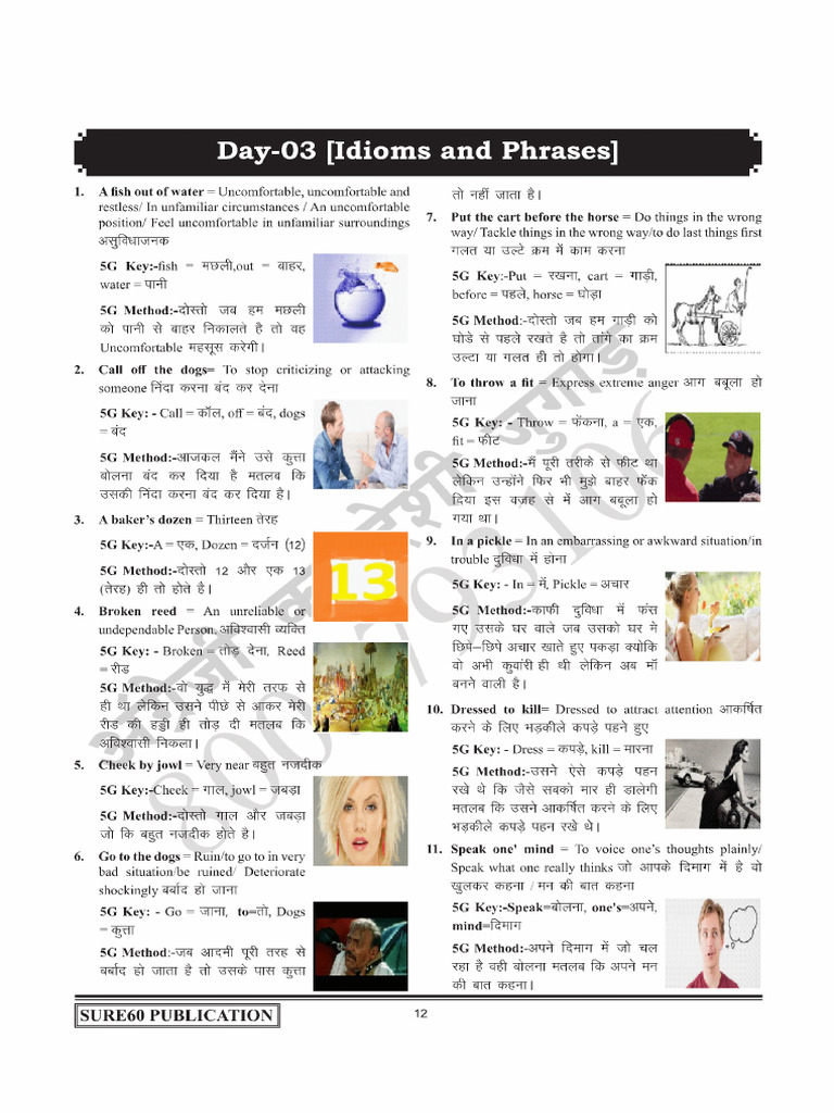 3 To 4 2600 Idioms & Phras | PDF