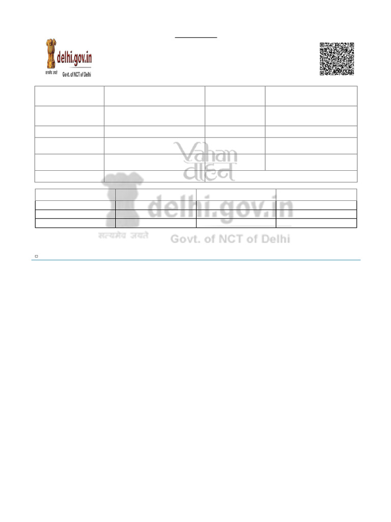 VAHAN 4.0 (Citizen Services) Onlineapp01 135 8015 | PDF