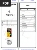 Physics Formula Sheet JEE | PDF