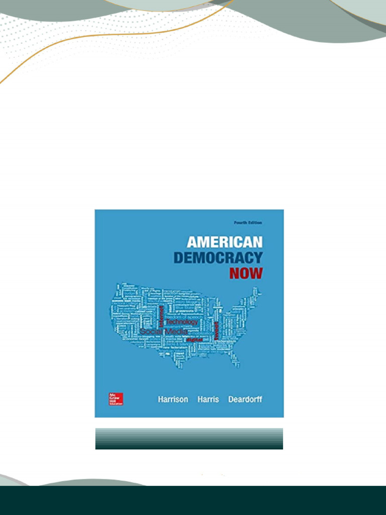 Test Bank For American Democracy Now 4th Edition Harrison Harris ...