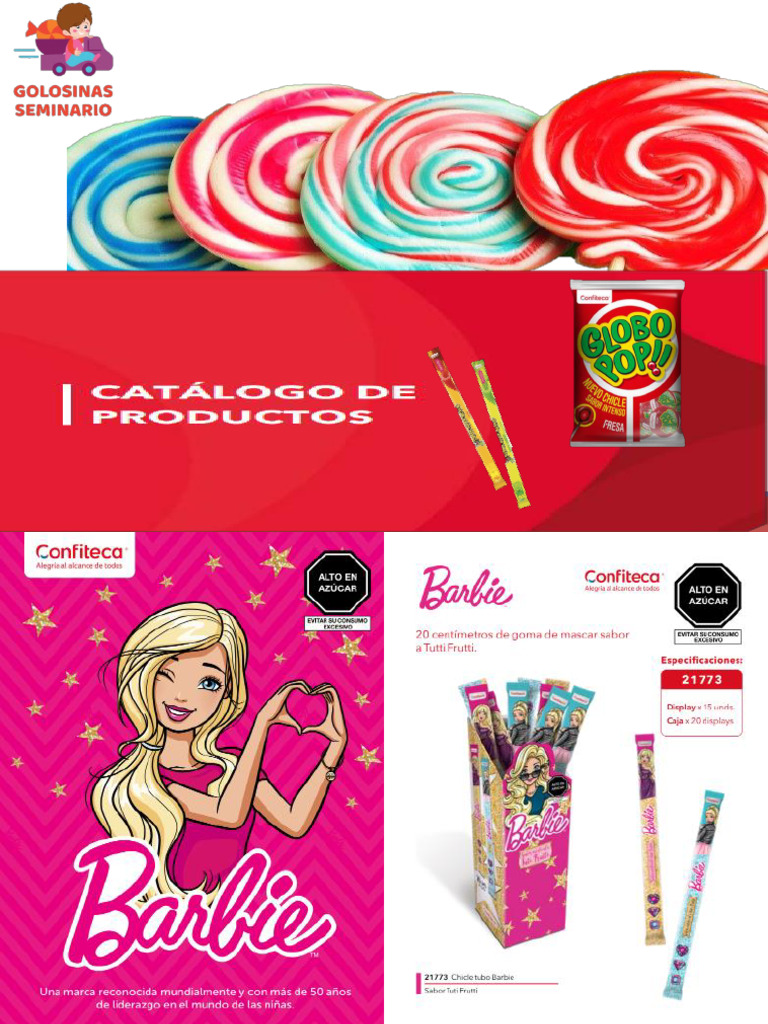 CATÁLOGO GOLOSINAS CONFITECA | PDF