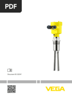 VEGA Level Sensor - VEGAWELL 52 Hydrostatic Level Sensor Operating ...