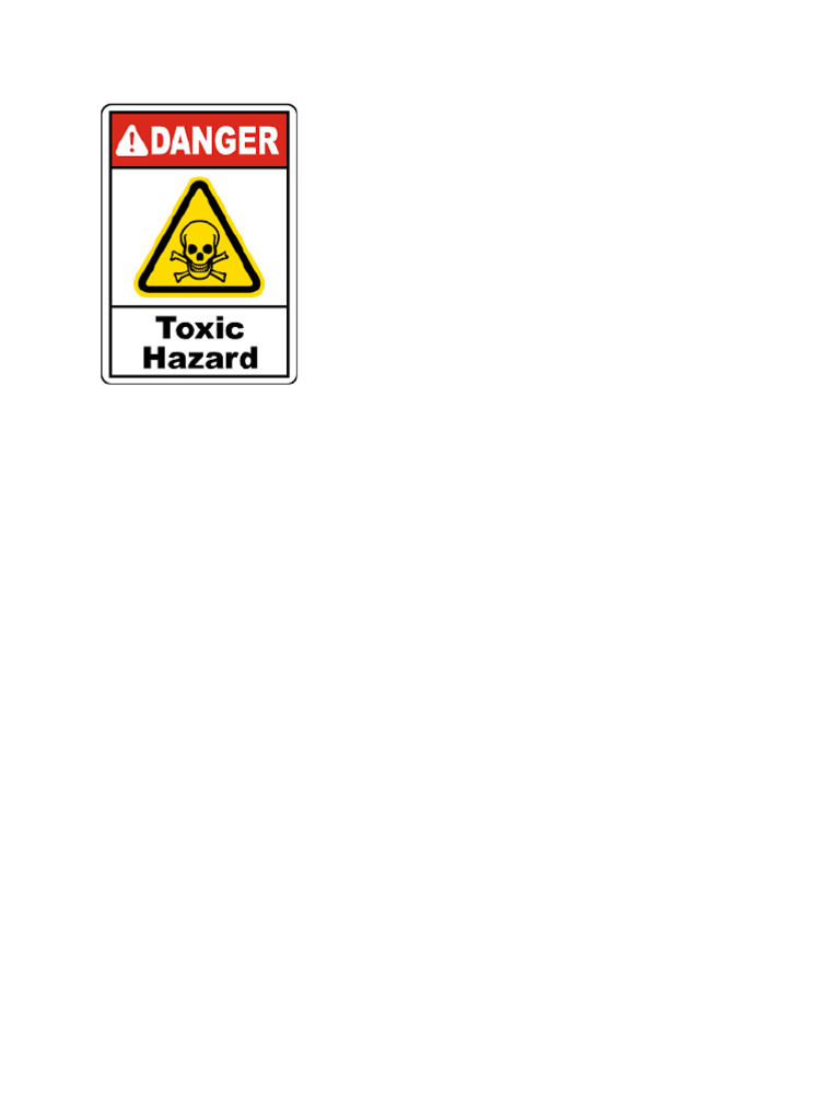 Hazard Signage | PDF