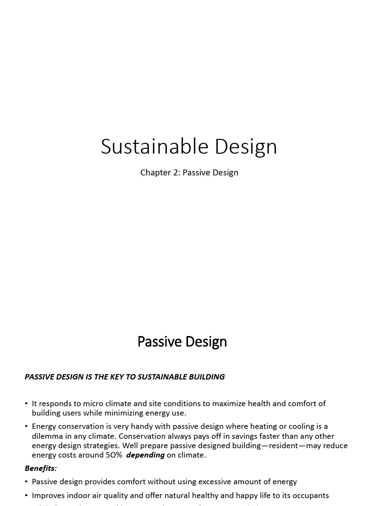 Passive Heating and Cooling Strategies | PDF | Building Insulation | Window