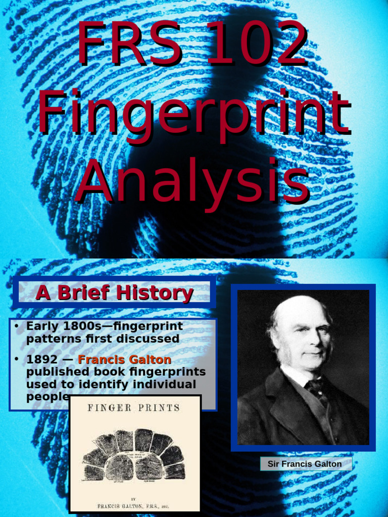 Understanding Fingerprint Analysis Basics | PDF | Fingerprint | Skin