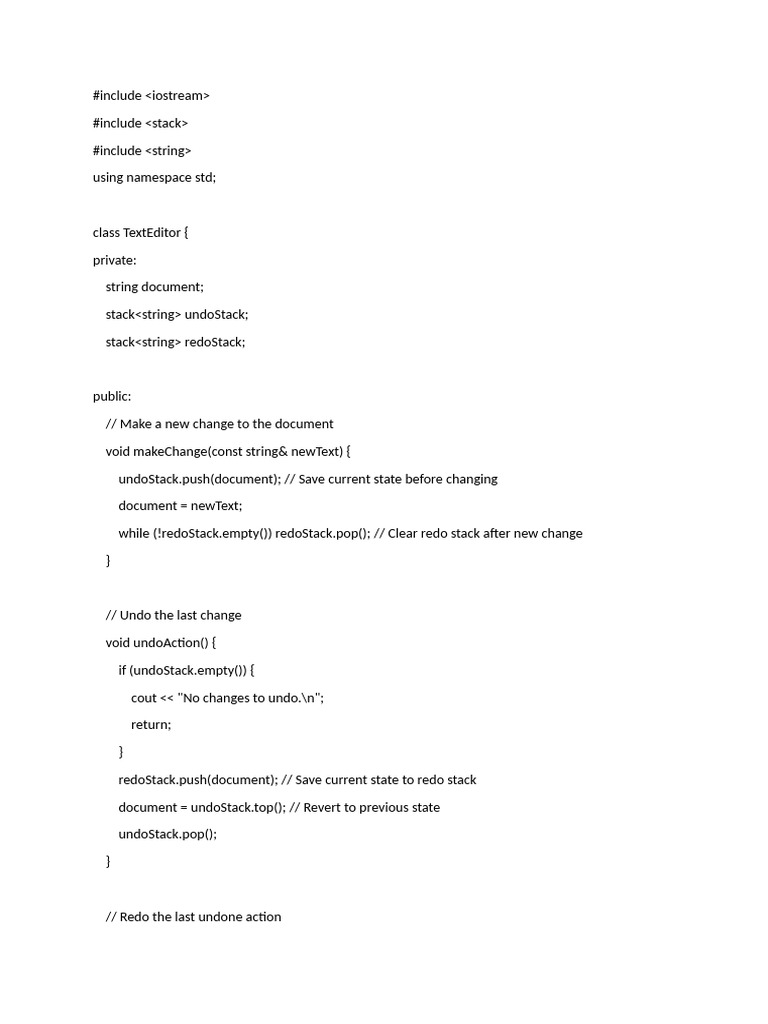 Stack Operations | PDF