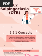 Técnica Quirúrgica de OTB: Salpingoclasia | PDF | Cirugía | Control de ...