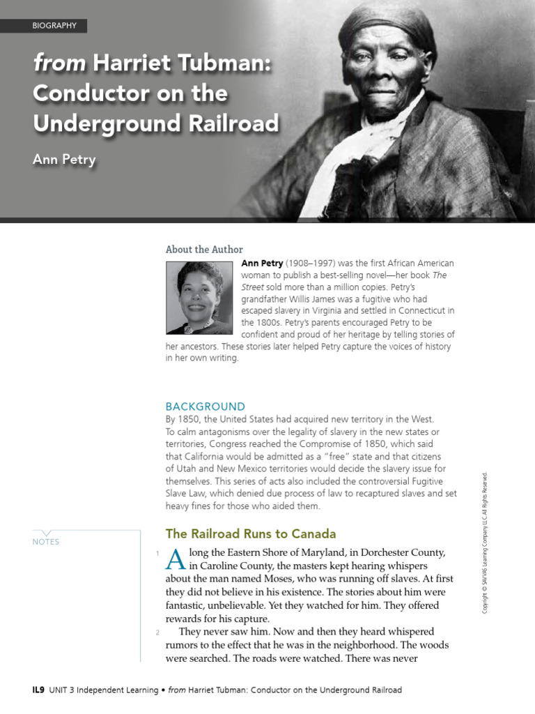 MYPNA SE G08 IL Harriet Tubman Web | PDF | Underground Railroad ...