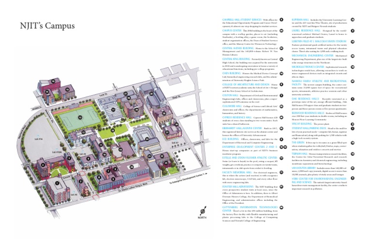 Map of NJIT | PDF | Science And Technology | Engineering