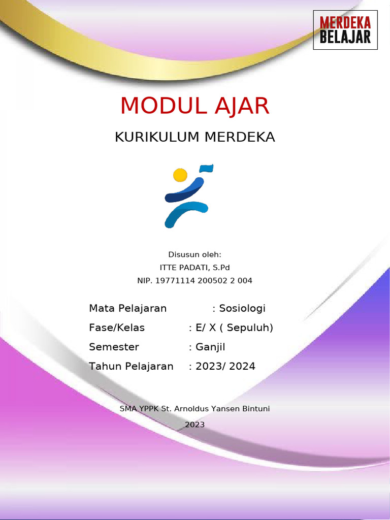 Contoh Desain Cover Perangkat Kumer | PDF