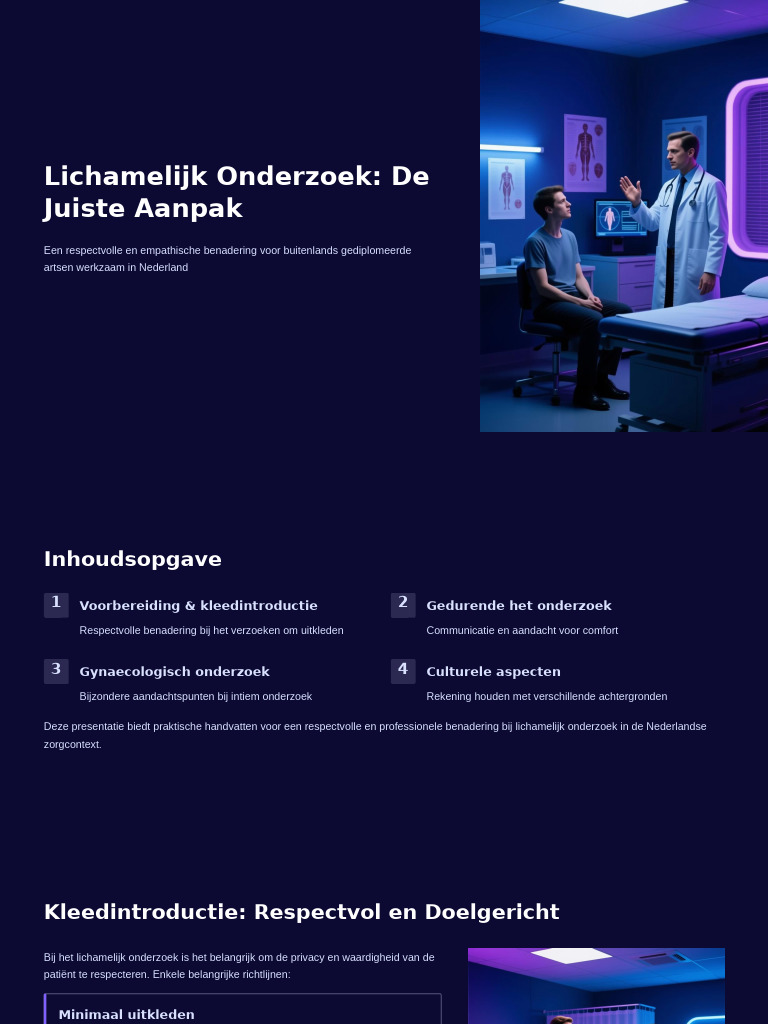 Lichamelijk Onderzoek de Juiste Aanpak | PDF