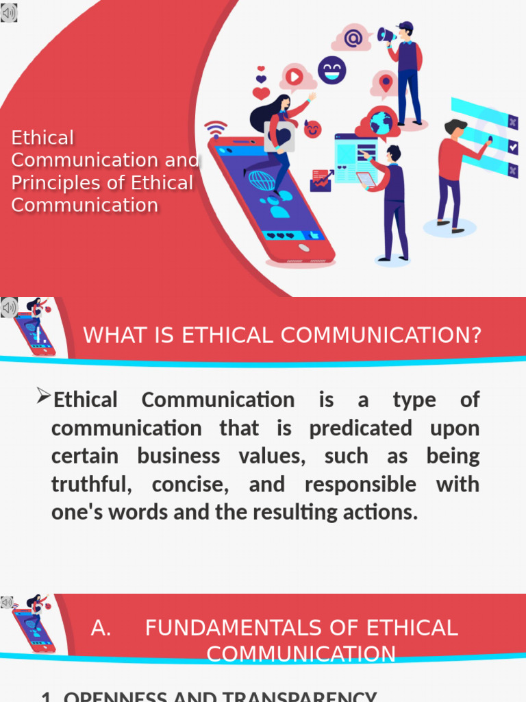 Principles of Ethical Communication | PDF | Communication | Fluency