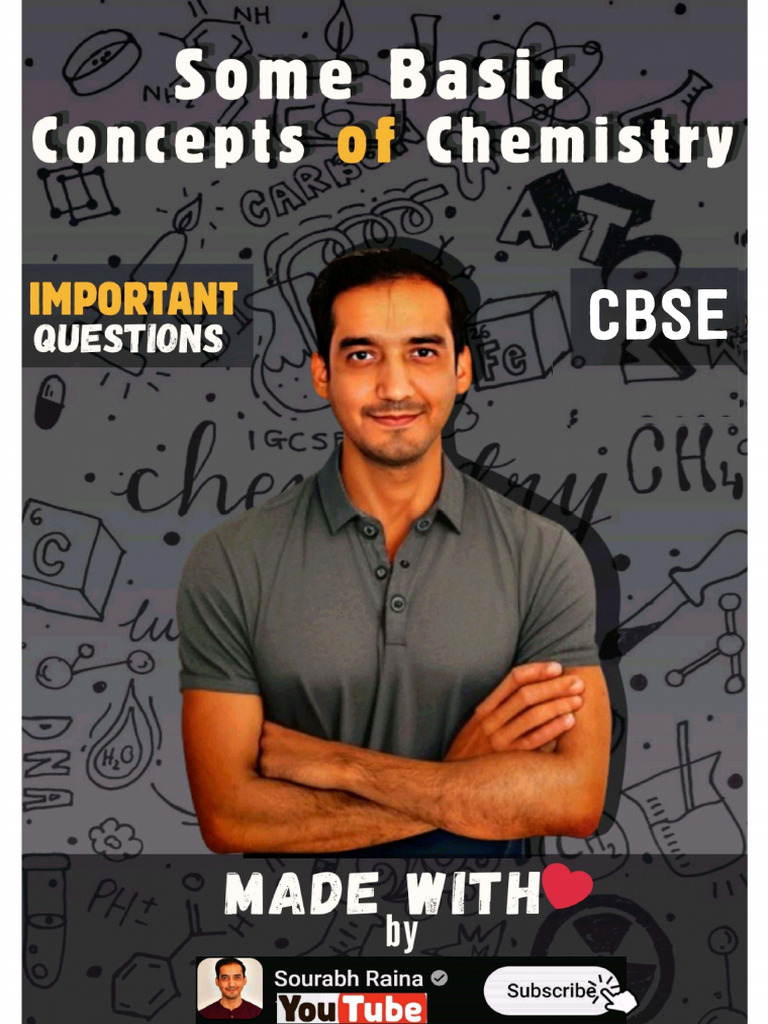 Some Basic Concepts of Chemistry Important Questions | PDF