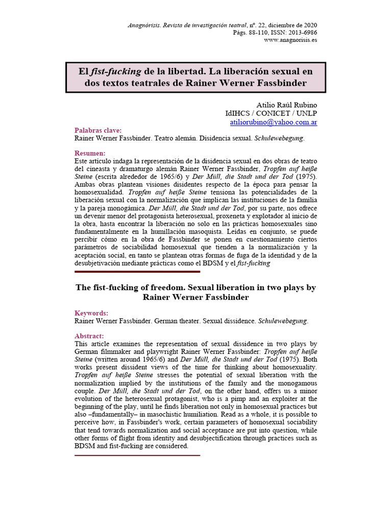 Documento Completo | PDF | Bdsm | Homosexualidad