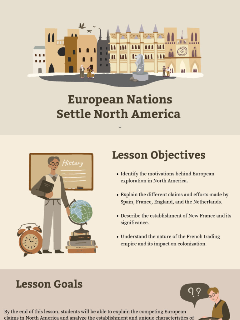European Nations Settle North America S3 | PDF | Native Americans In ...