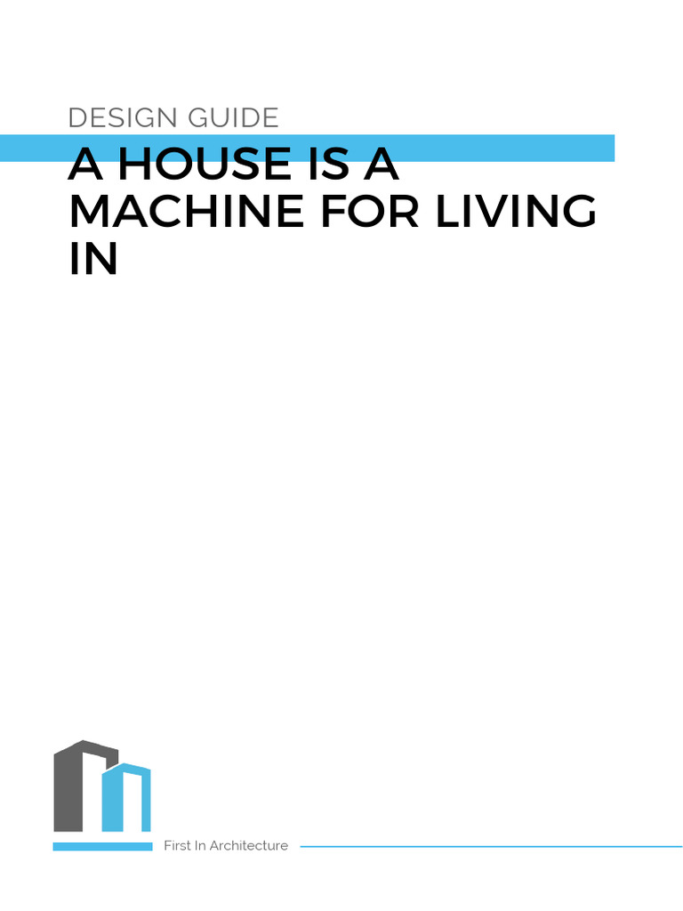 Le Corbusier's Living Machine Concept | PDF | Ornament (Art) | Design