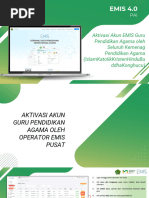 Langkah Pendaftaran EMIS 4.0 Bagi GPAI UNTUK DIRIMU | PDF