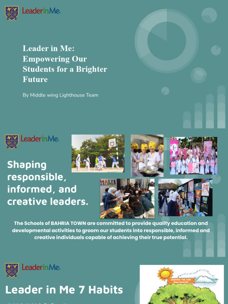 Leader in Me Binder Cover Design | PDF | Leadership | Social Psychology