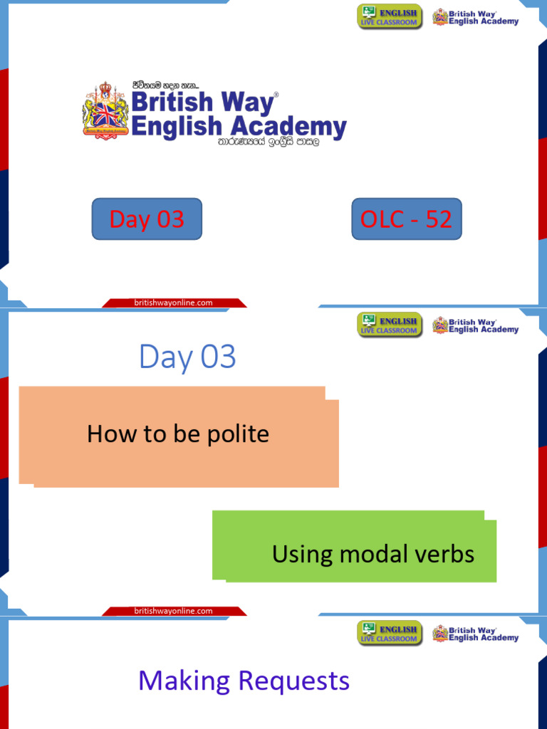 Polite English Requests and Suggestions | PDF | English Language | Sri ...