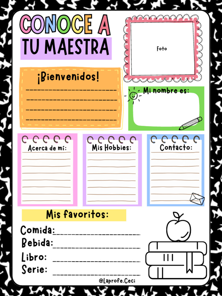 Copia de Conoce A Tu Profe | PDF