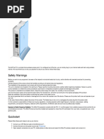 Manual - Netinstall - MikroTik Wiki | PDF | Router (Computing) | Ip Address