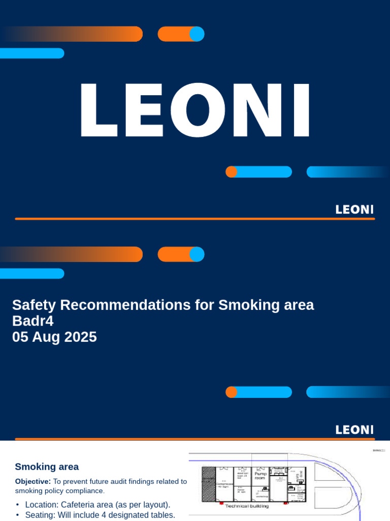 Smoking Area Safety Guidelines | PDF